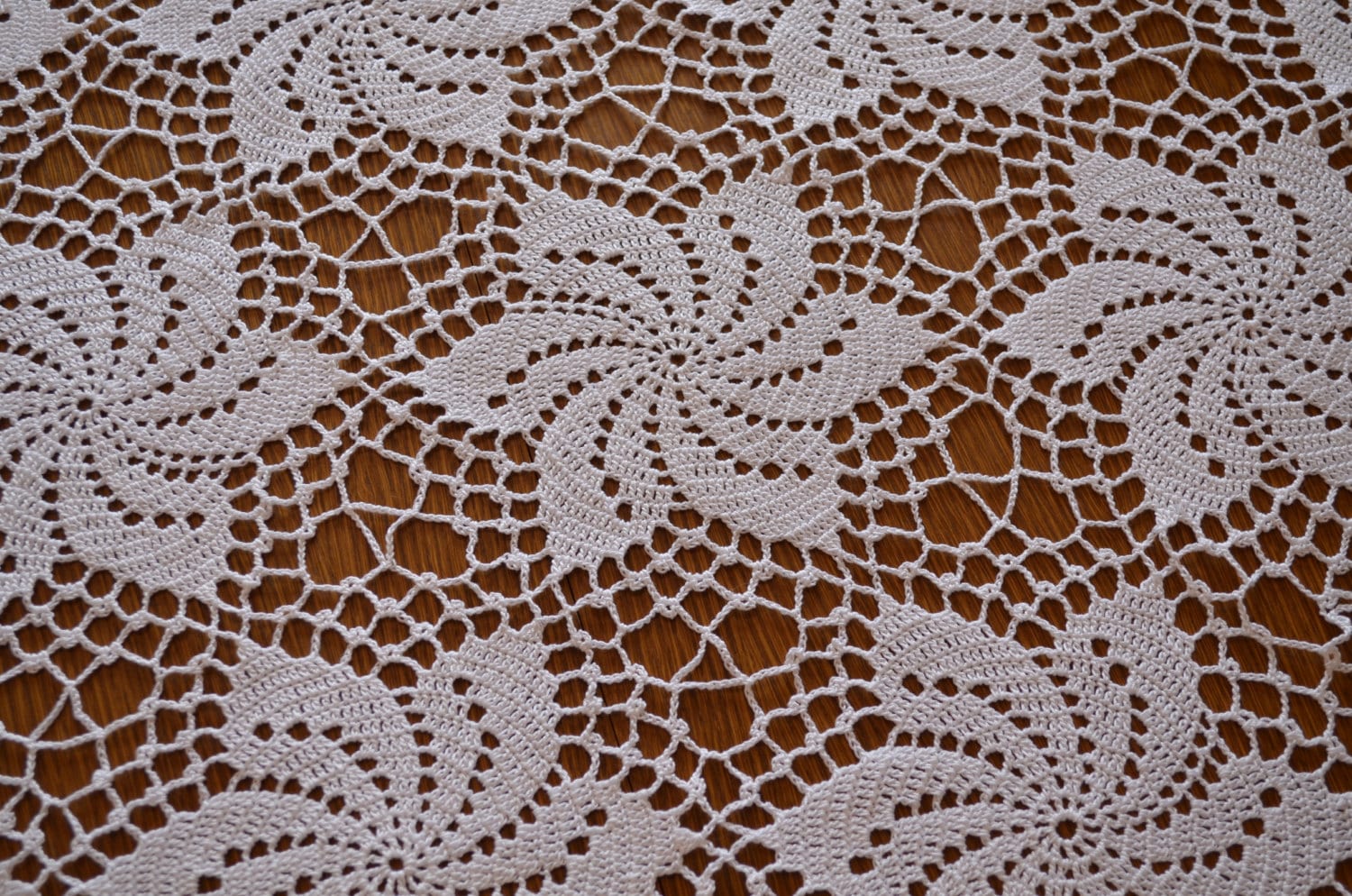 Crochet Tablecloth - Etsy