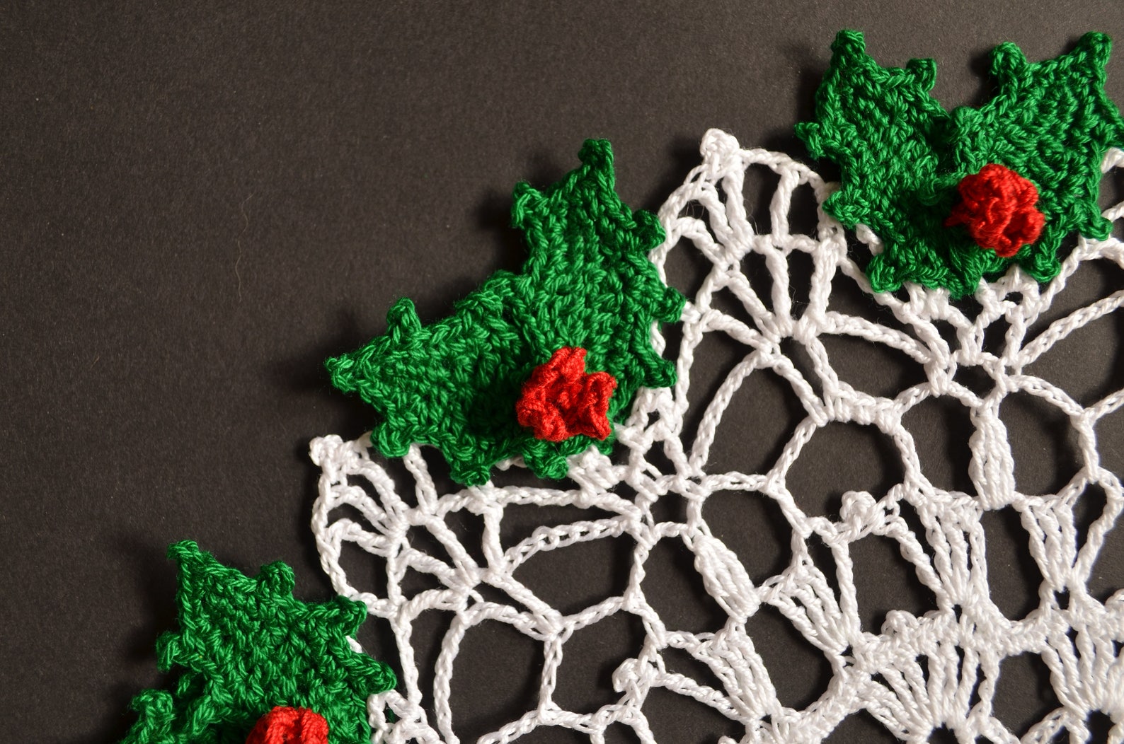 Christmas Crochet Doily - Etsy