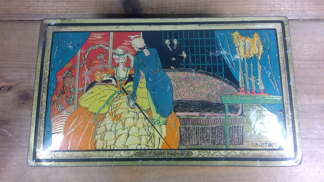 Beautiful Antique Early 1900's "the Court Package” Potter Confectionery ...