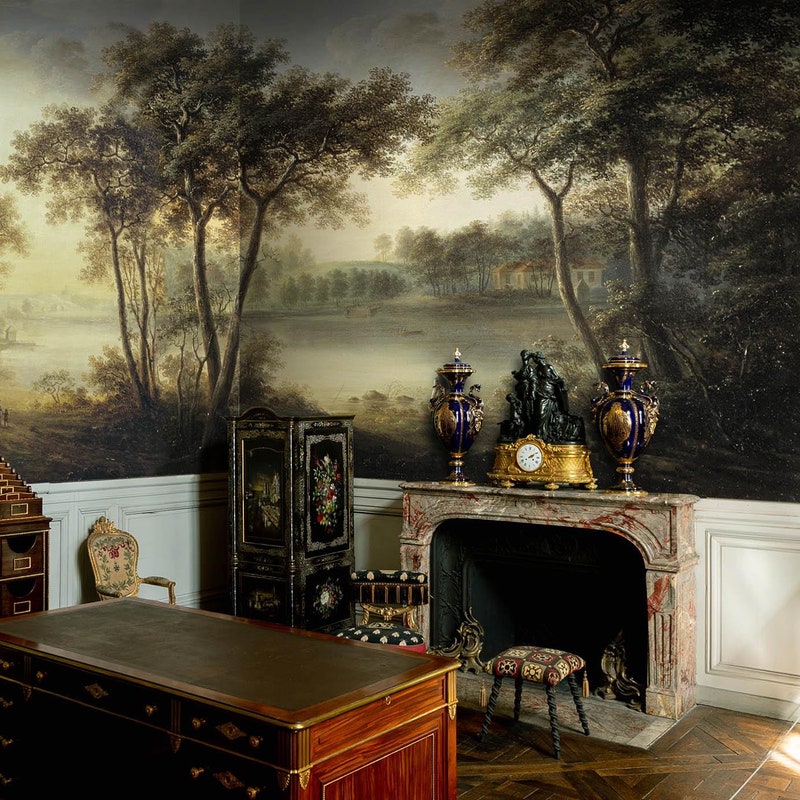 Colonial Wallpaper - Etsy