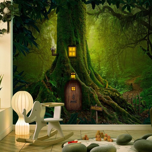 Magic Gates Self-adhesive Removable Mural Decal Wallpaper - Etsy