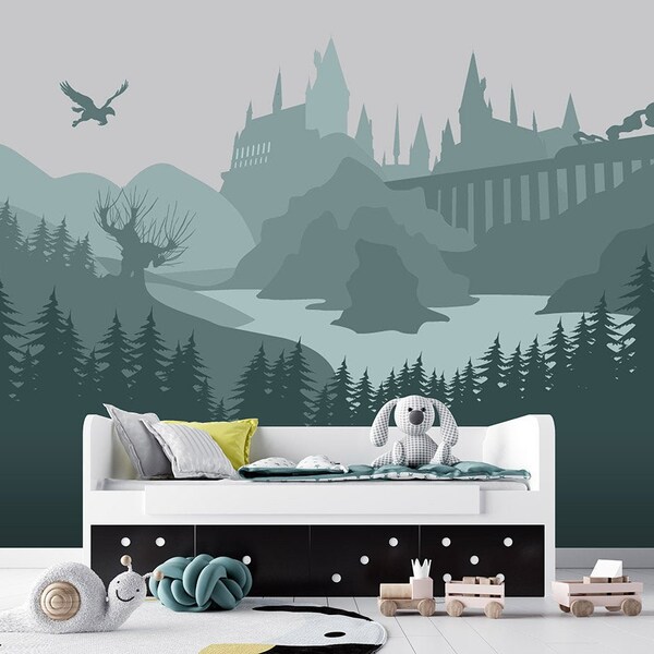 Castle Wall Decal - Etsy