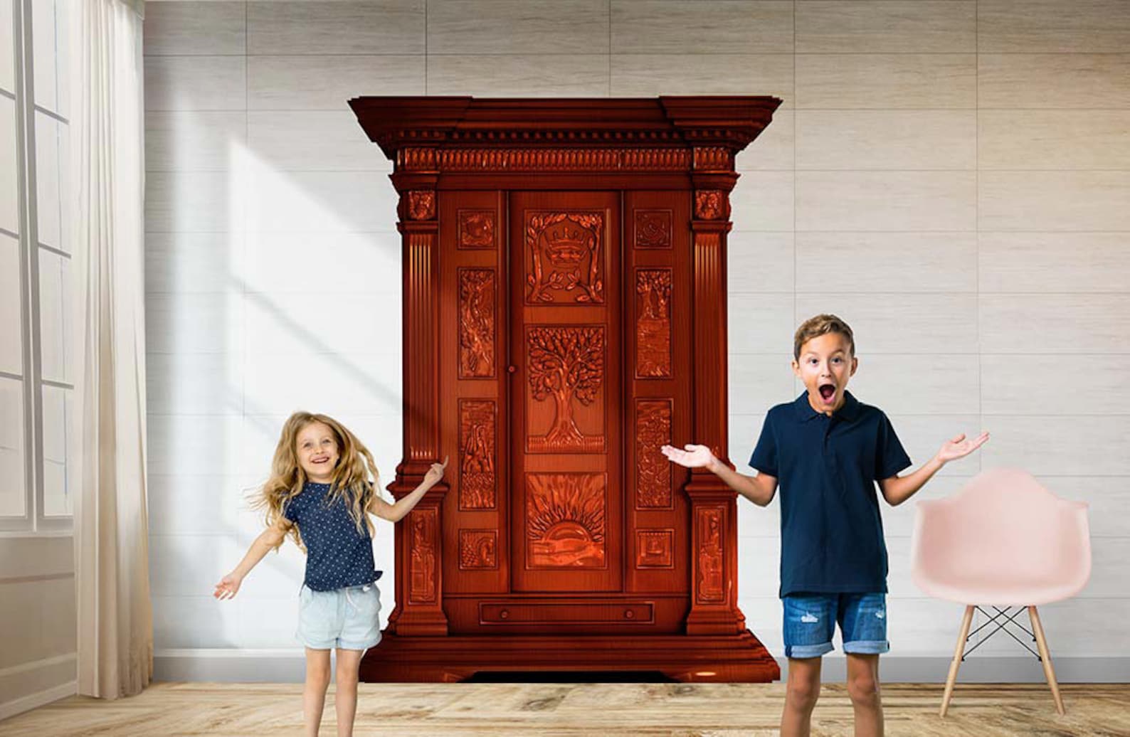 Fantasy Wardrobe Die Cut Peel & Stick Vinyl Decal. Removable - Etsy