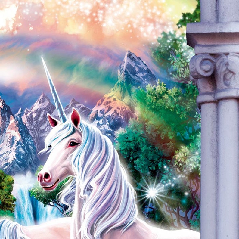 Unicorns in Arch Removable Sticky Mural Vinyl Self-adhesive - Etsy