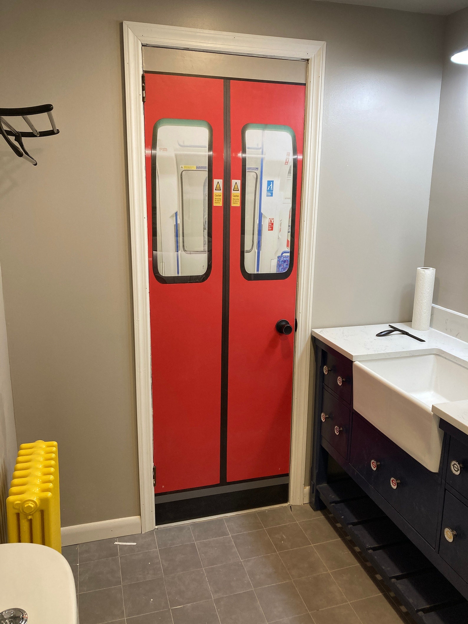 Door Mural London Metro Underground. Decal for Door Window - Etsy