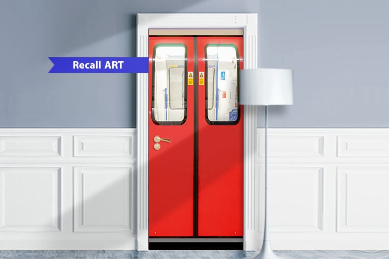 Door Mural London Metro Underground. Decal for Door Window - Etsy