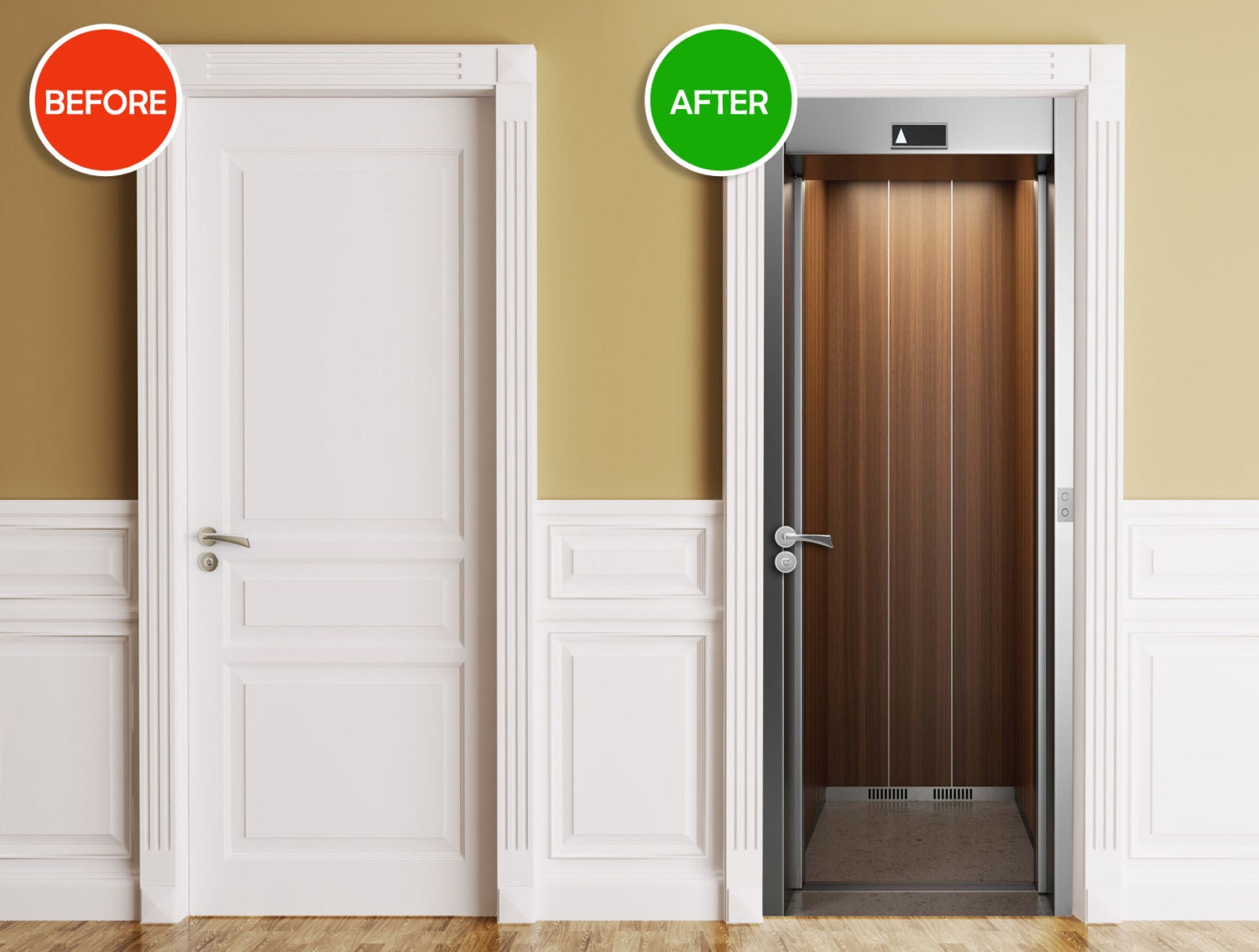 Elevator Self-Adhesive Door Cover Sticker sold by Nuur | SKU 84038012 ...