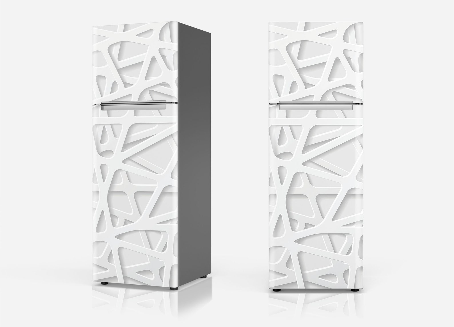 3D Mesh - Door Mural, Decal for Window, Wall, Fridge, Peel Stick, Self ...
