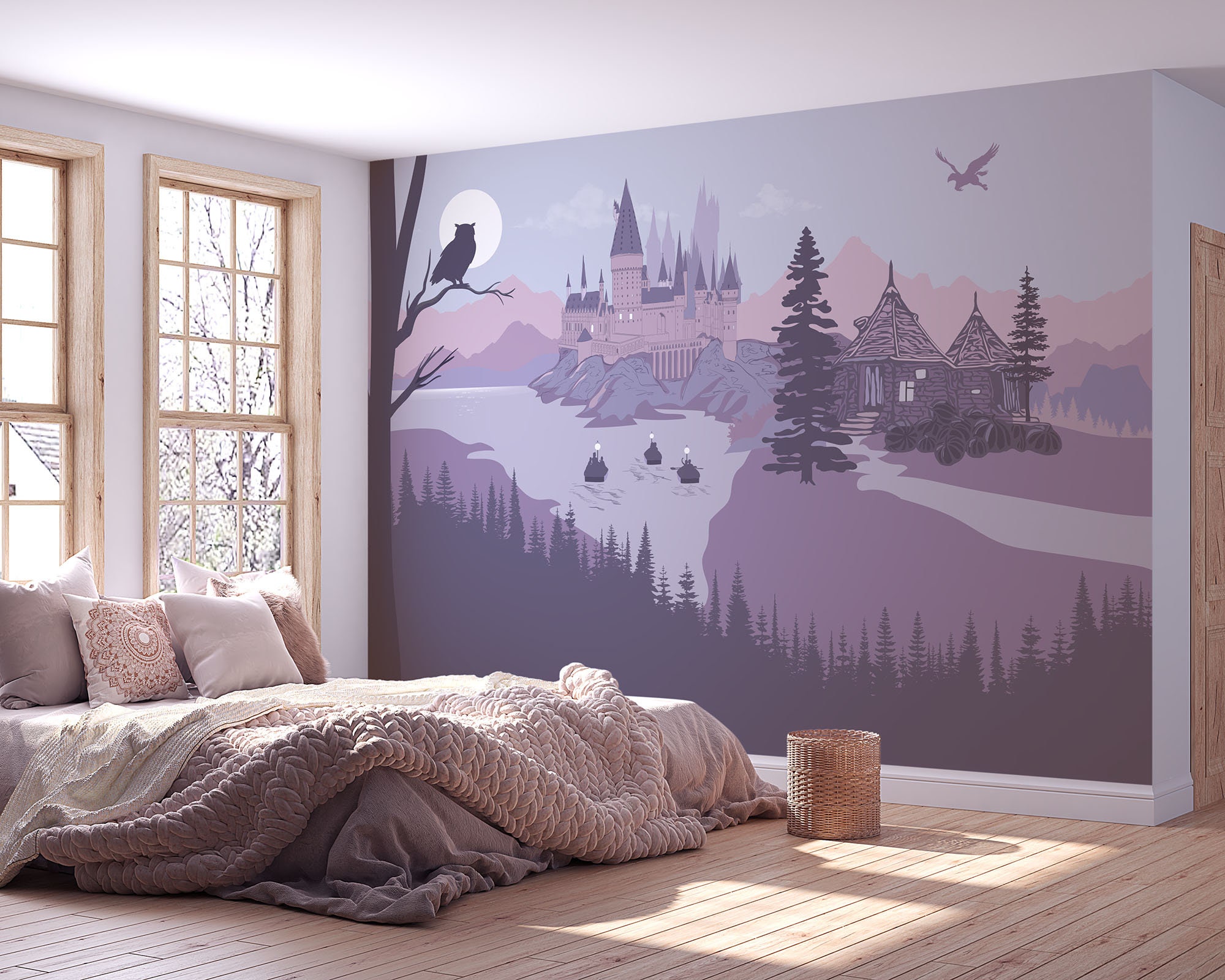 Harry potter wall mural store