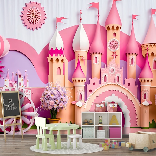 Castle Wall Decal - Etsy