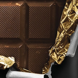 Chocolate Bar - Sticker for Door / Wall / Fridge. Peel & Stick ...
