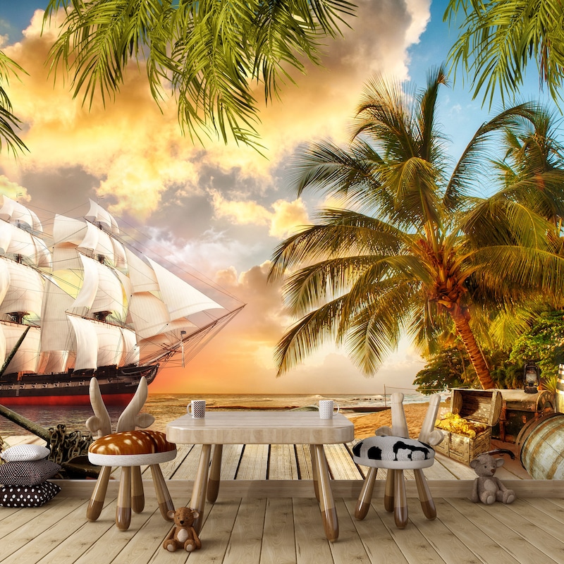 Pirate Wall Decals - Etsy
