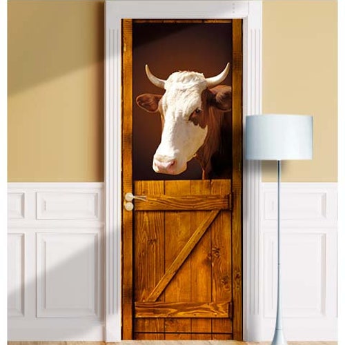 Barn Door Peel & Stick Mural Cover Decal Wrap Sticker - Etsy