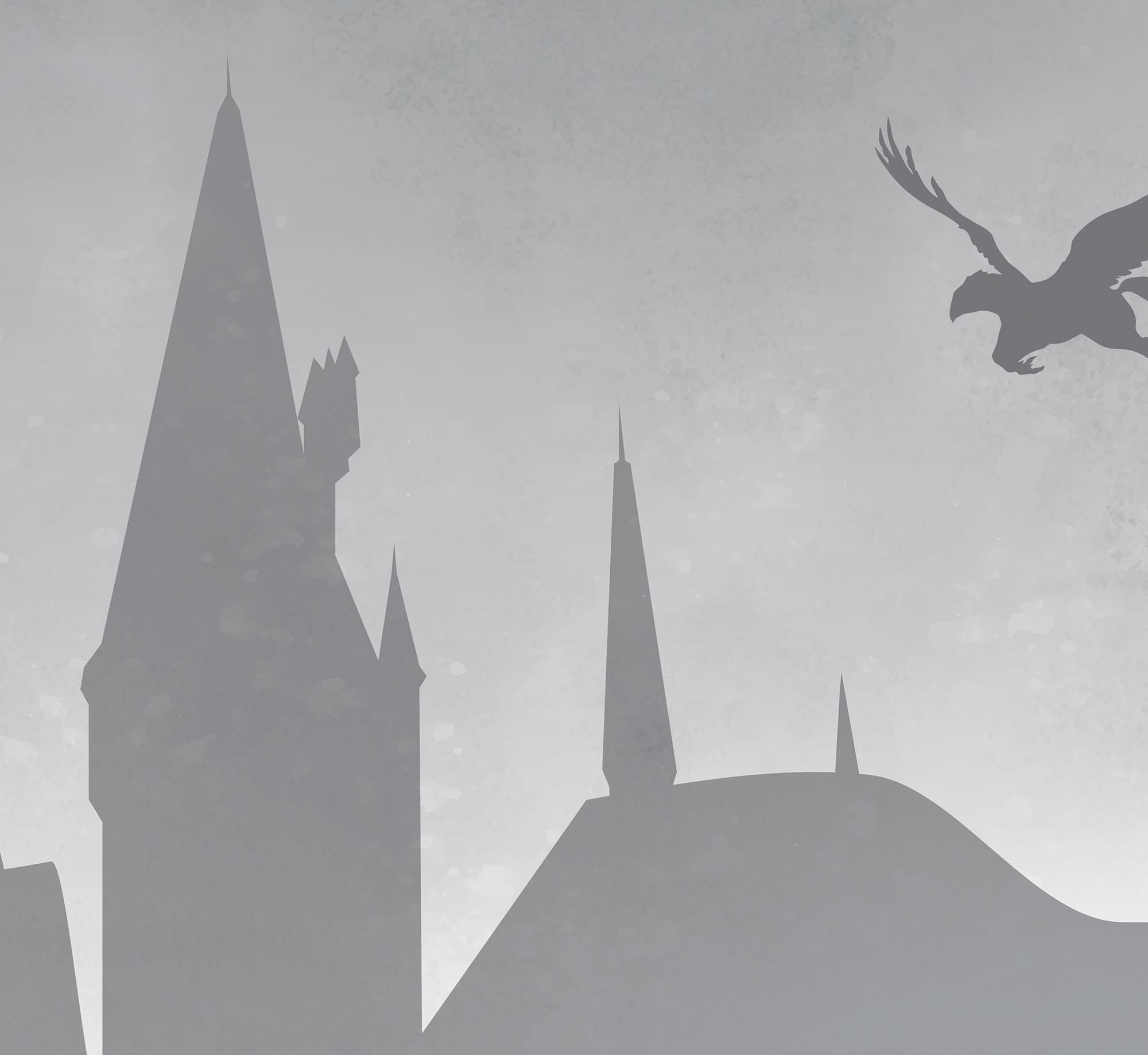 View on the Wizards' Castle in Blush Color - Self-adhesive Removable ...