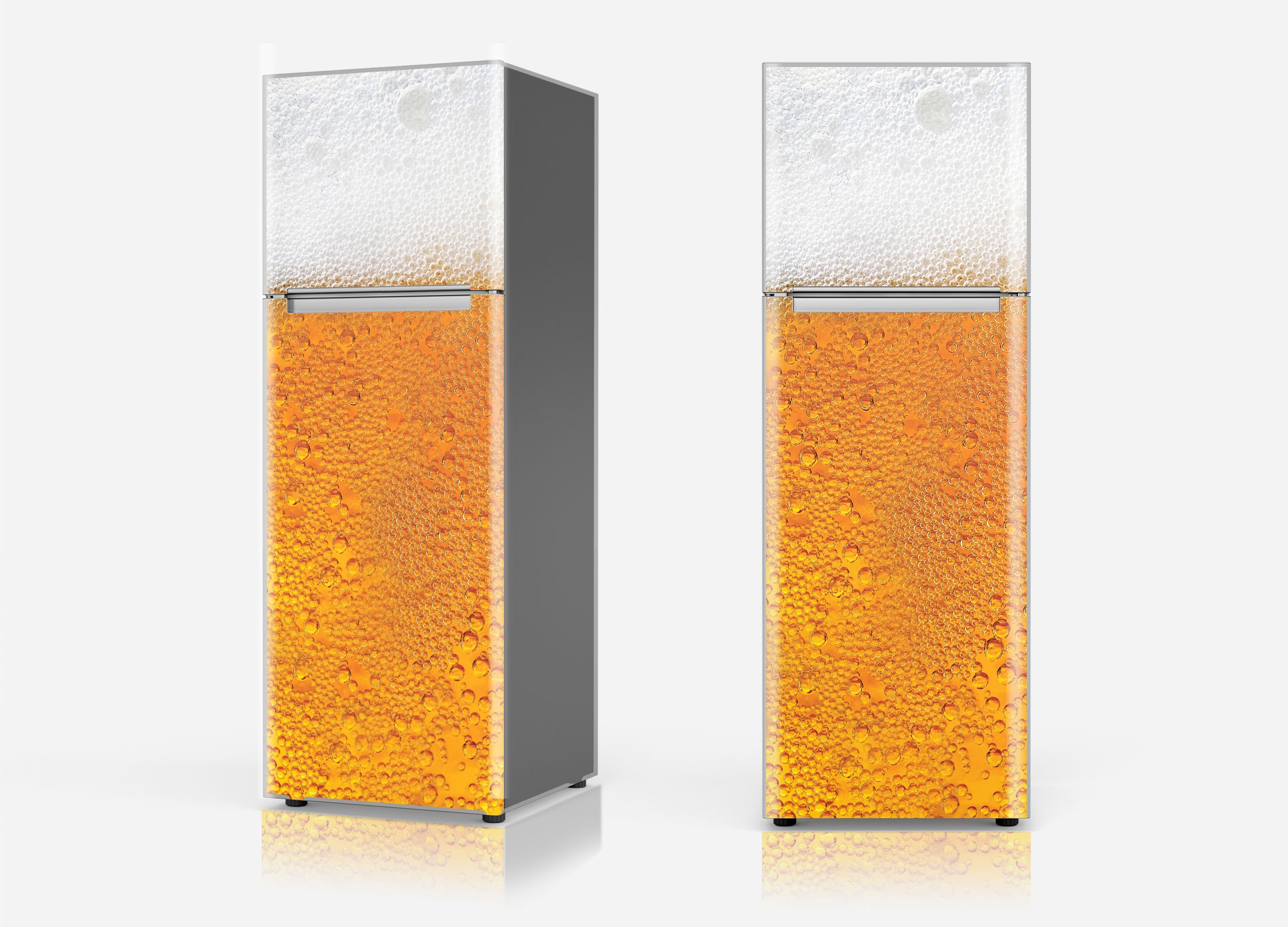 Beer Fridge Wrap or Door Mural Removable Decal Self-adhesive - Etsy