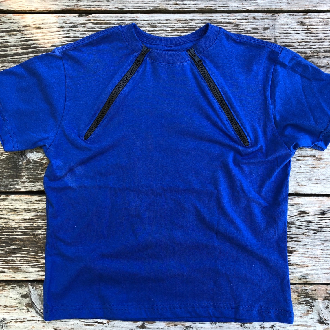 Adult Zipper Shirt UNISEX Sizing Zipper on BOTH Sides - Etsy