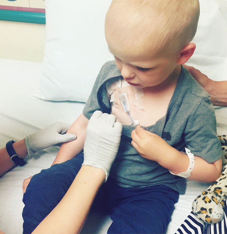 Zipport Toddler Chemo Shirt Zipper on BOTH SIDES - Etsy