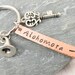 Alohomora Keychain, Wizard Hat Witch Keychain, Magic Spells, Stocking ...