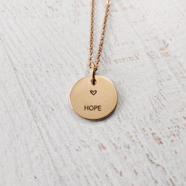 Hope Necklace - Etsy