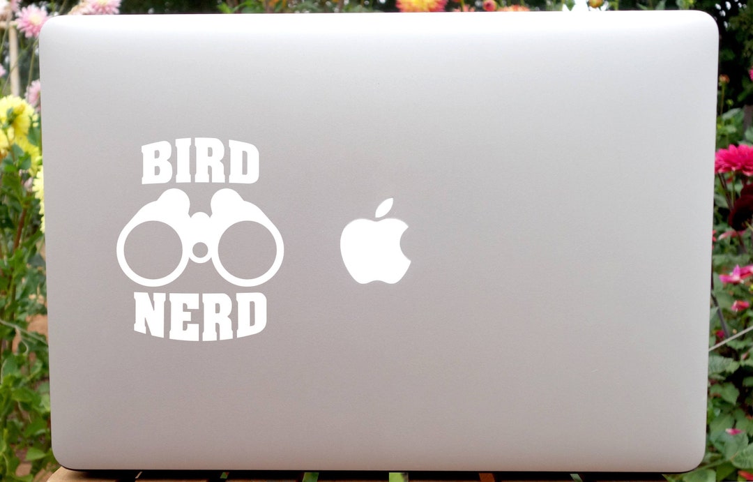 Bird Nerd, Birder, Ornithologist, Binocular, Vinyl Sticker, Vinyl Decal ...