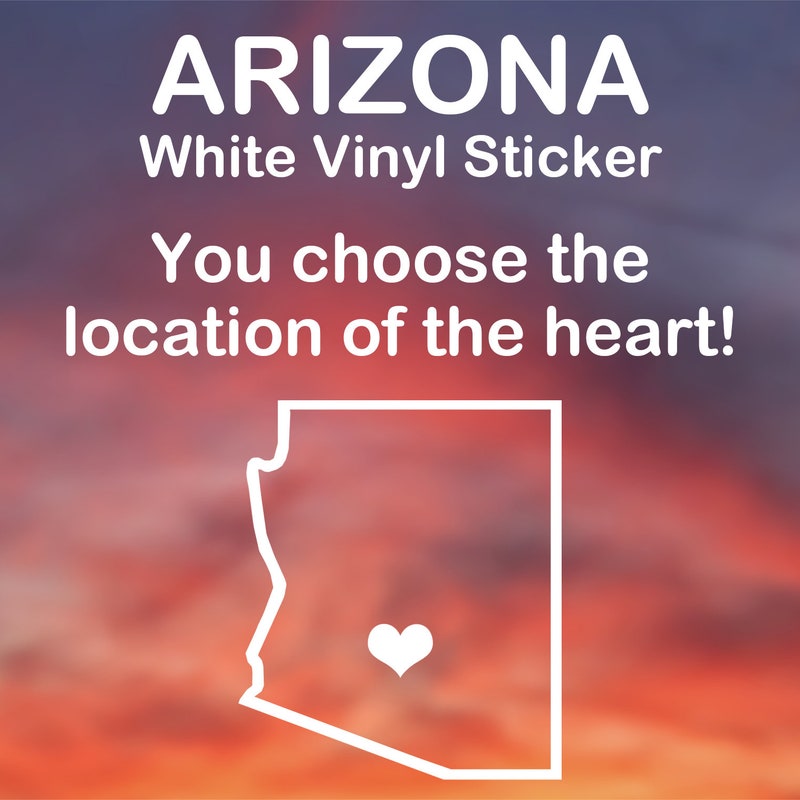 Arizona Stickers - Etsy
