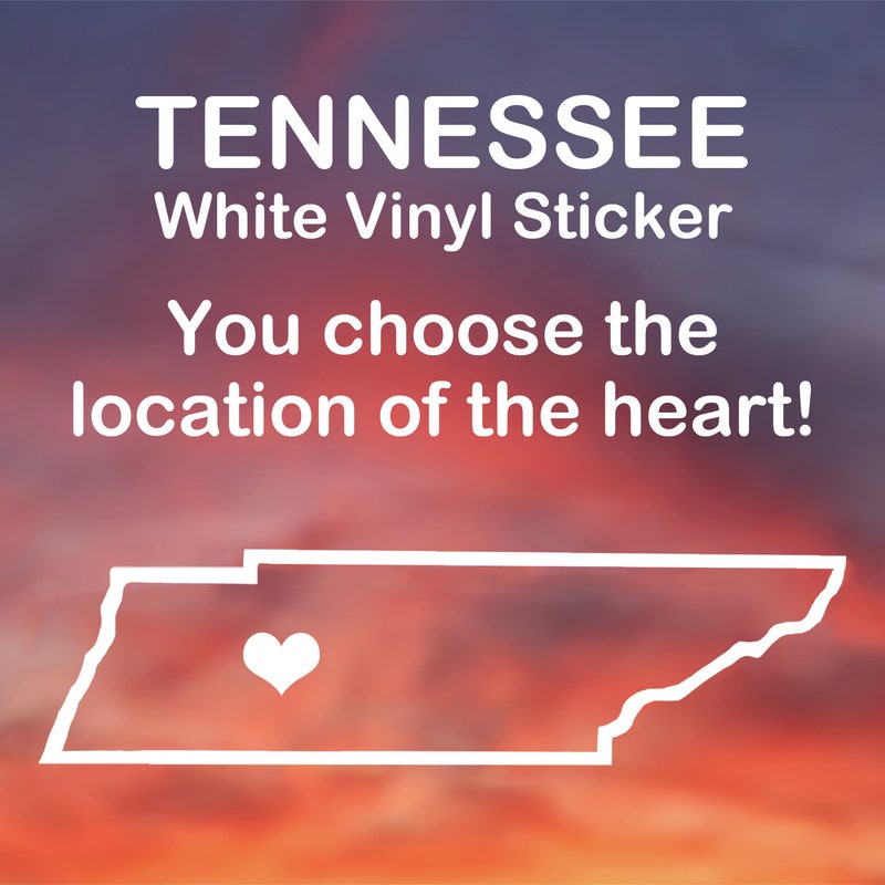 Tennessee Sticker - Etsy