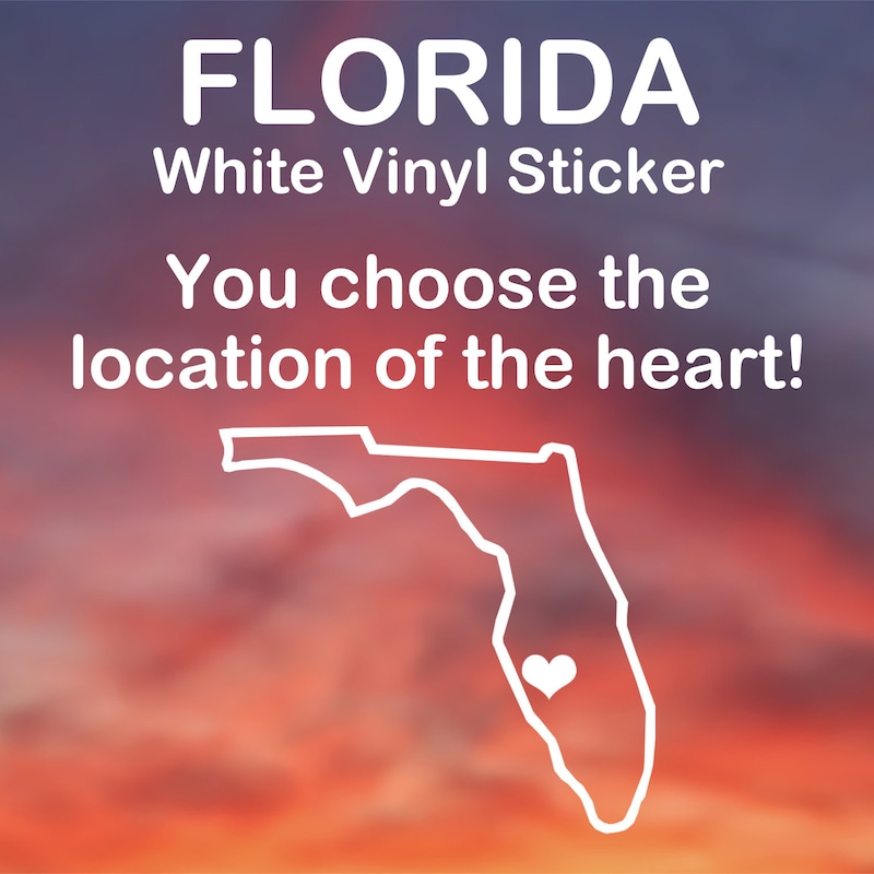 Florida Sticker - Etsy