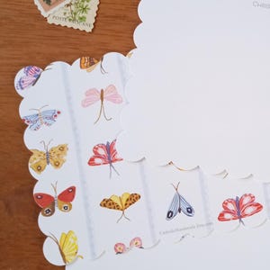 Butterfly Stationery Set | Flatbutterfly Notecards | Personalized ...