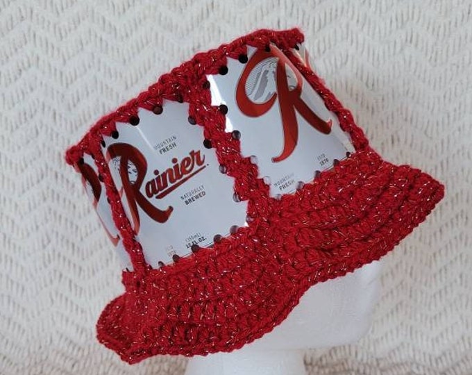 Handmade Crochet Beer Can Hat - Etsy