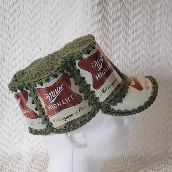 Crochet Beer Can Hat - Etsy