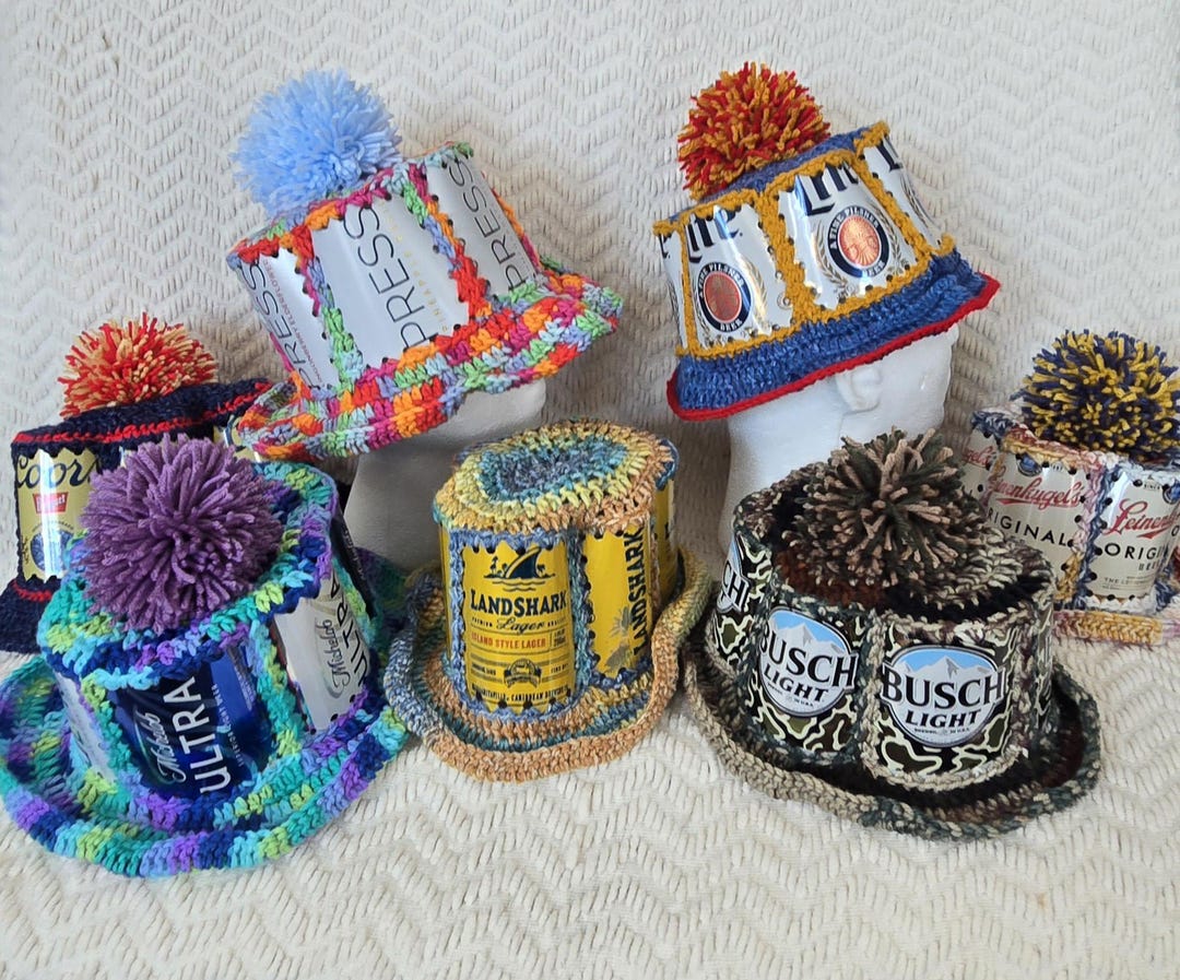 CUSTOM Beer or Soda BUCKET Hat - Made to Order! - Etsy