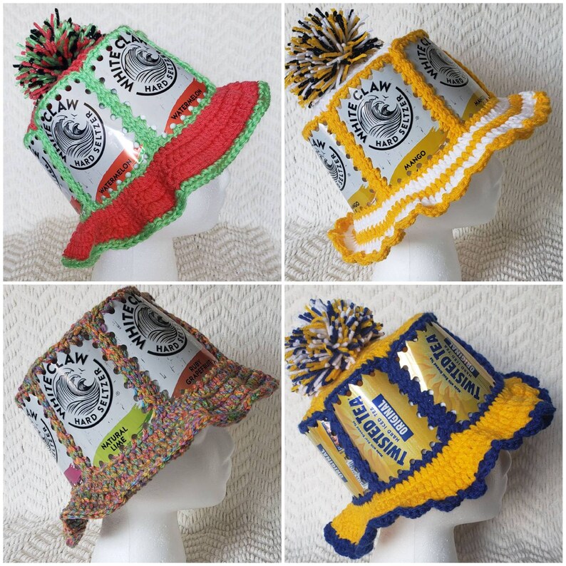 CUSTOM Beer or Soda Can Hat Made to Order - Etsy