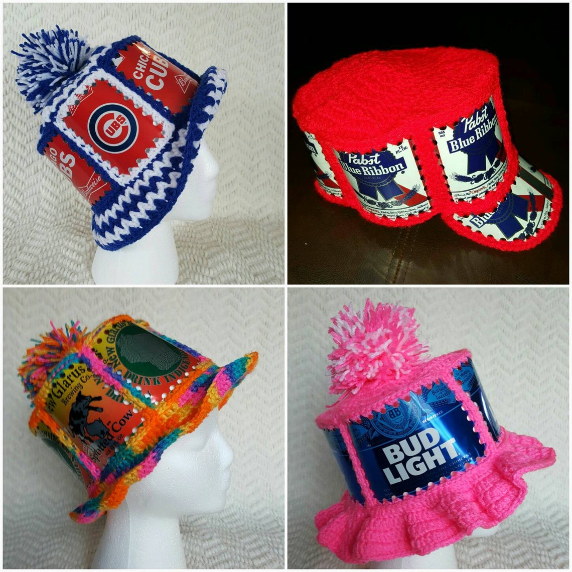 CUSTOM Beer or Soda Can Hat Made to Order | Etsy