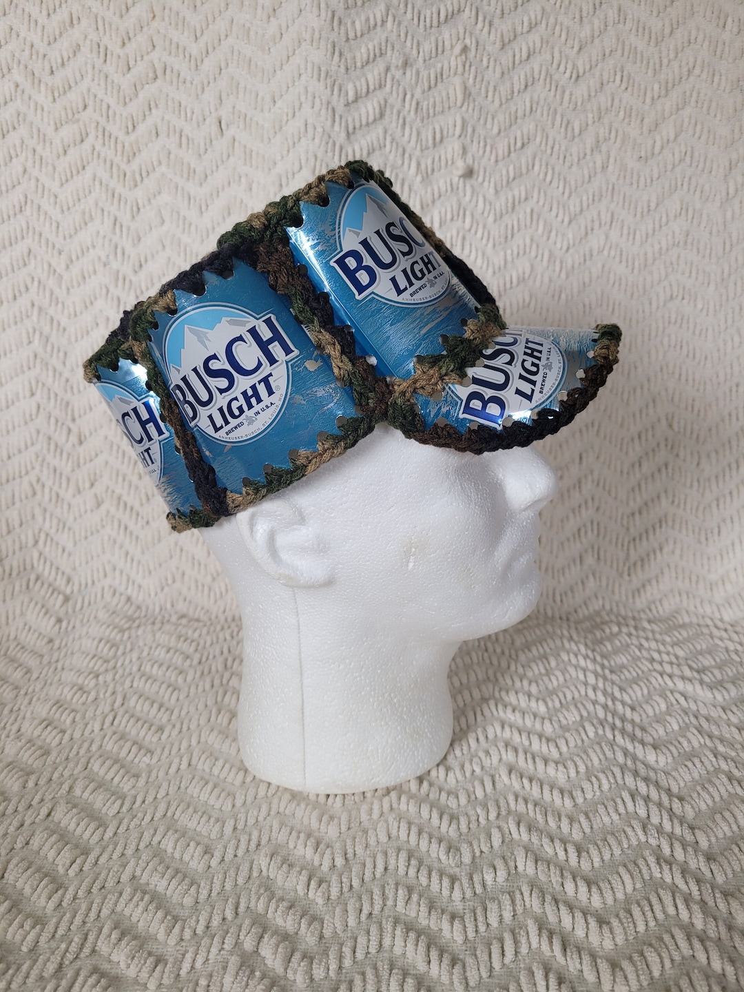 Handmade Crochet Beer Can Hat - Etsy