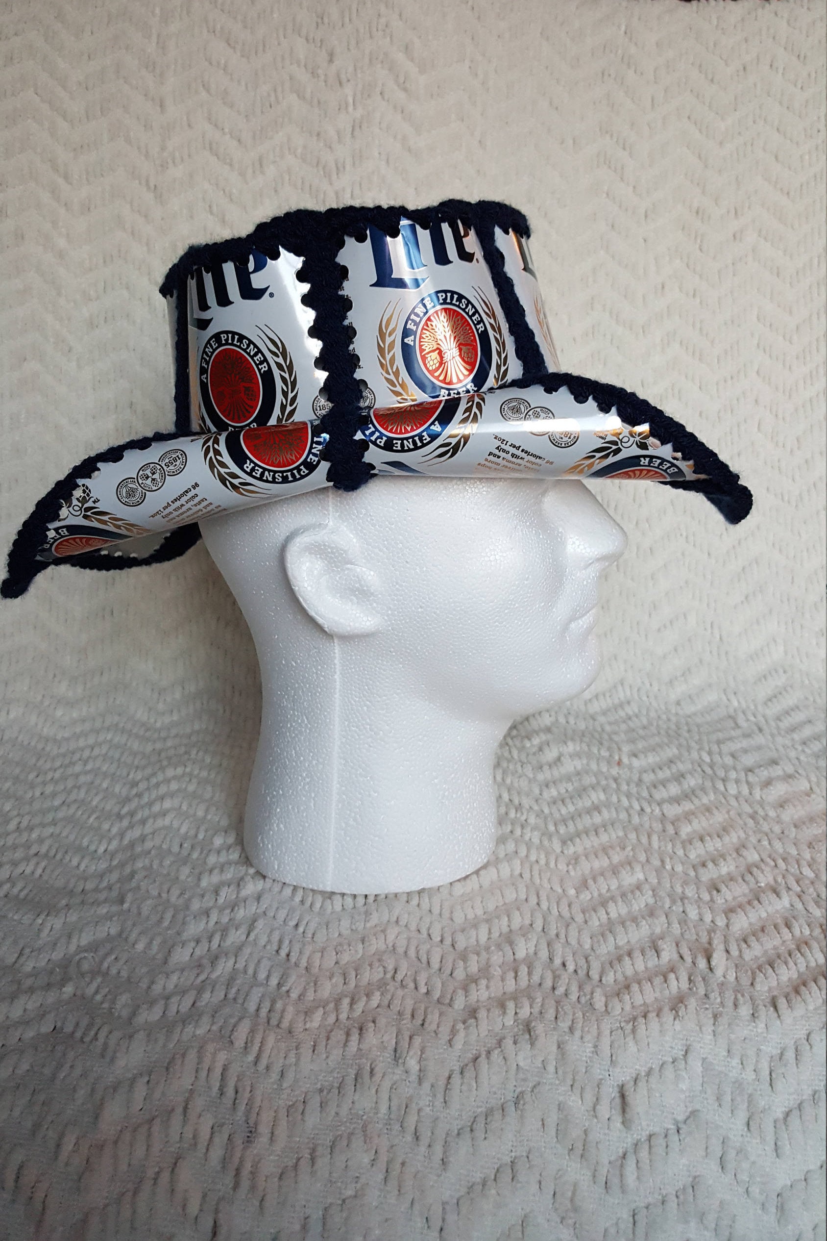CUSTOM Cowboy Beer or Soda Can Hat - Made to Order! - Etsy