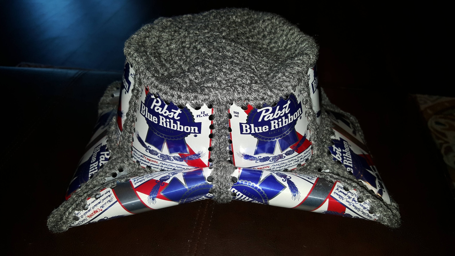 CUSTOM Cowboy Beer or Soda Can Hat - Made to Order! - Etsy