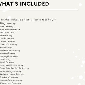 Wedding Script-handfasting-sand Ceremony-candle Union and Much More ...