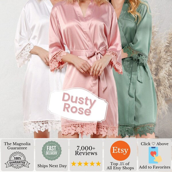 Dusty Rose Lace - Etsy