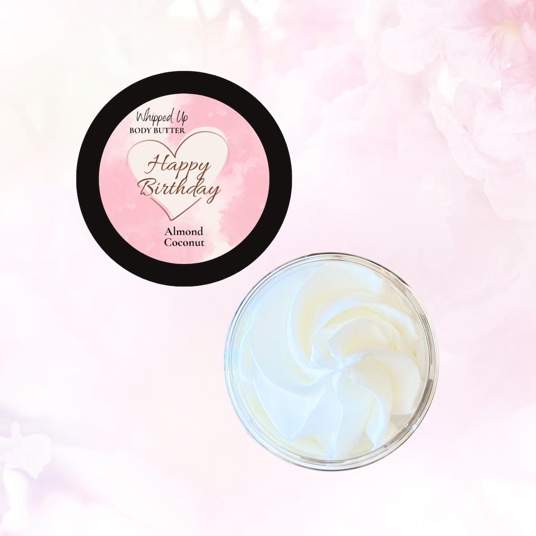 Happy Birthday Body Butter Gift - Whipped Shea Butter - Etsy