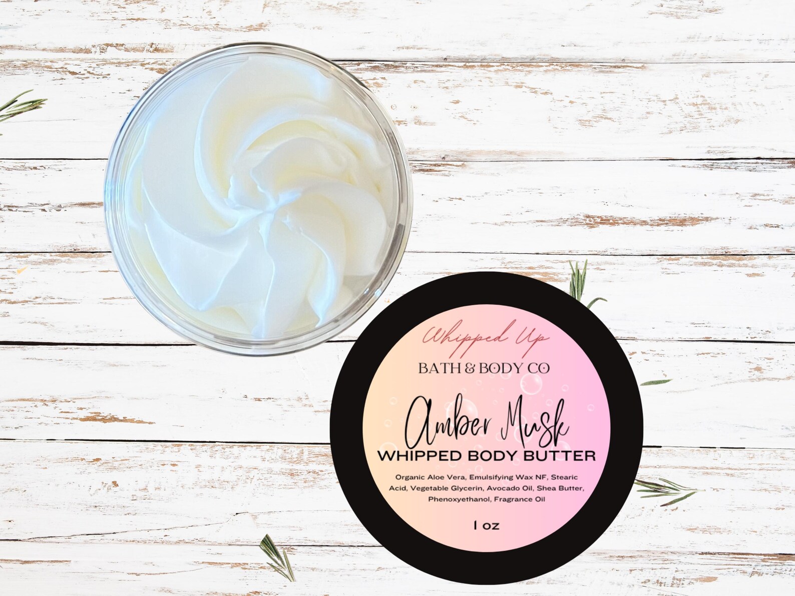 Amber Musk Whipped Body Butter - Whipped Shea Butter - Amber Musk Scented Lotion - Smooth Body ...