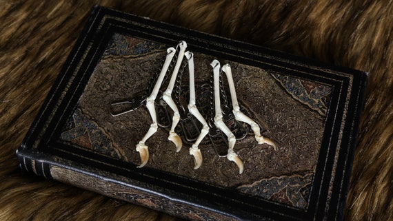 Fox Toe Bone Keychain - Etsy