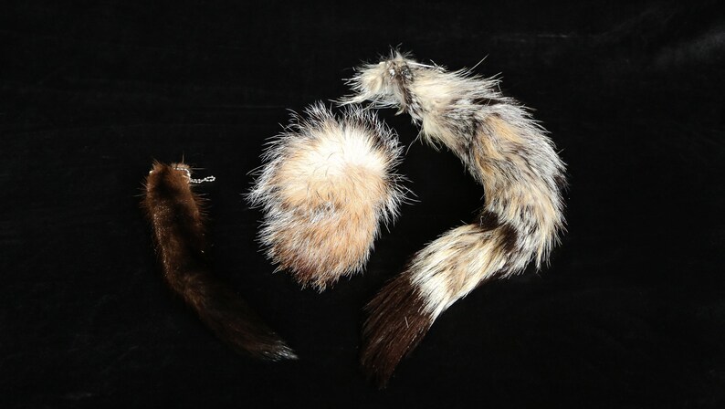 Real Tails Keychains - Etsy