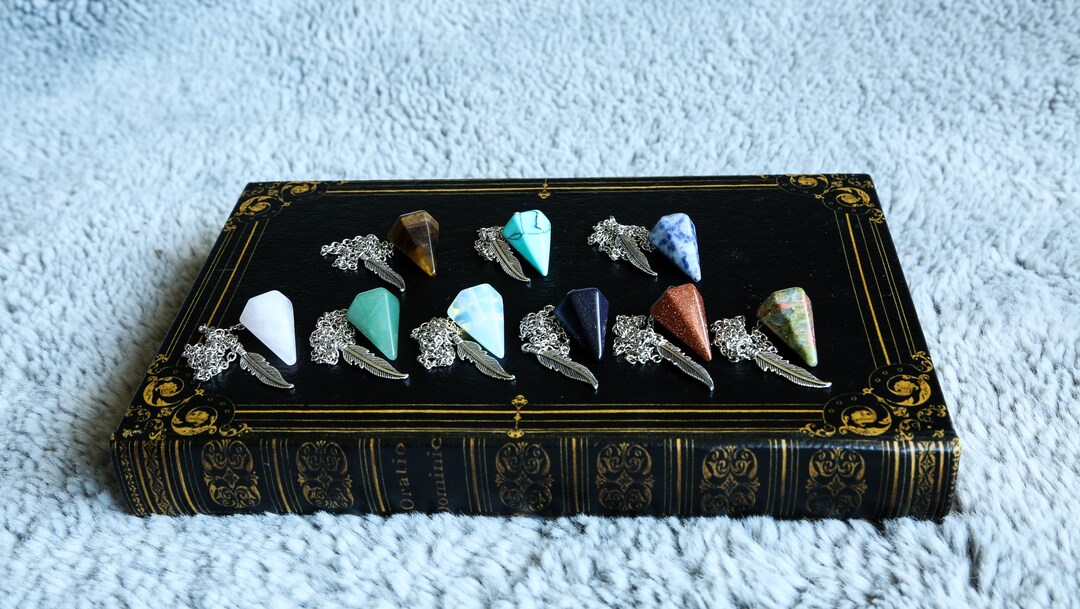 Small Crystal Pendulum - Divination - Etsy