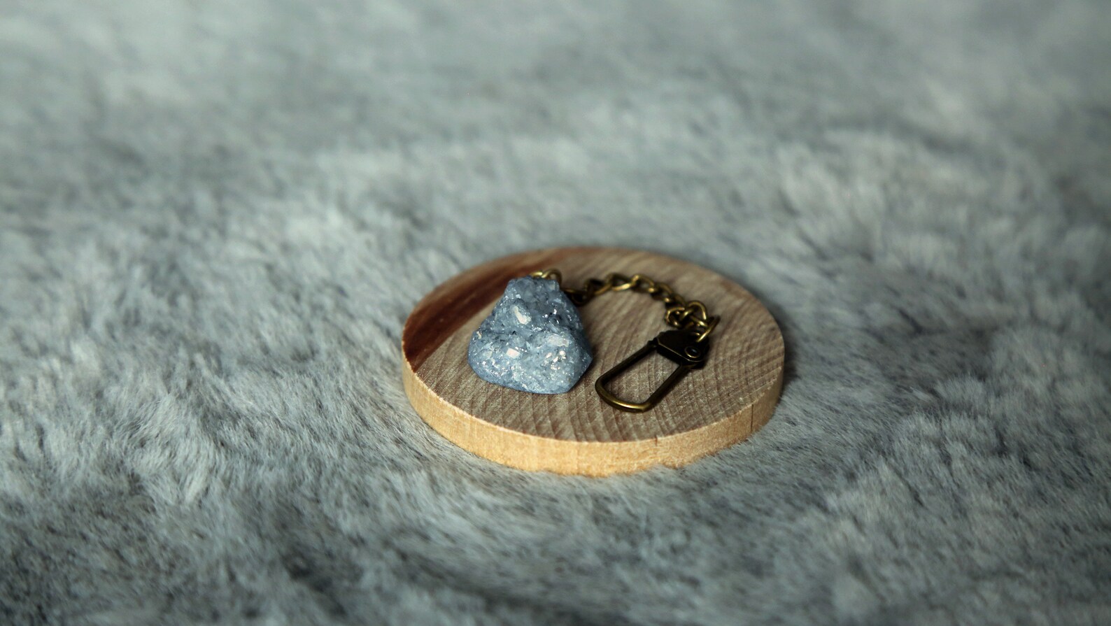 Quartz Cluster Keychain - Etsy