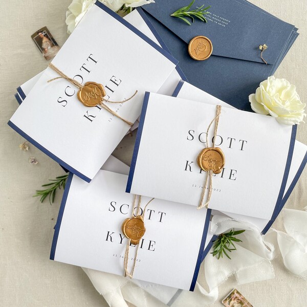 Tri Fold Invitations - Etsy