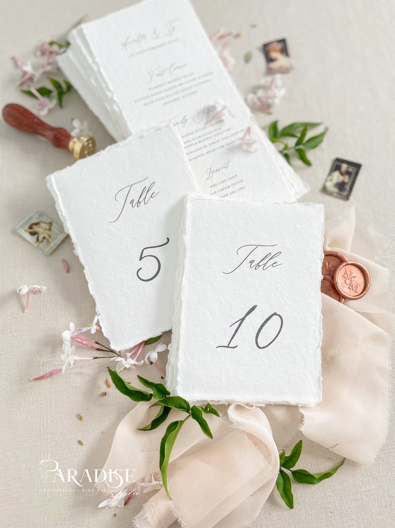 Ina Handmade Table Numbers Elegant Table Numbers Printable - Etsy