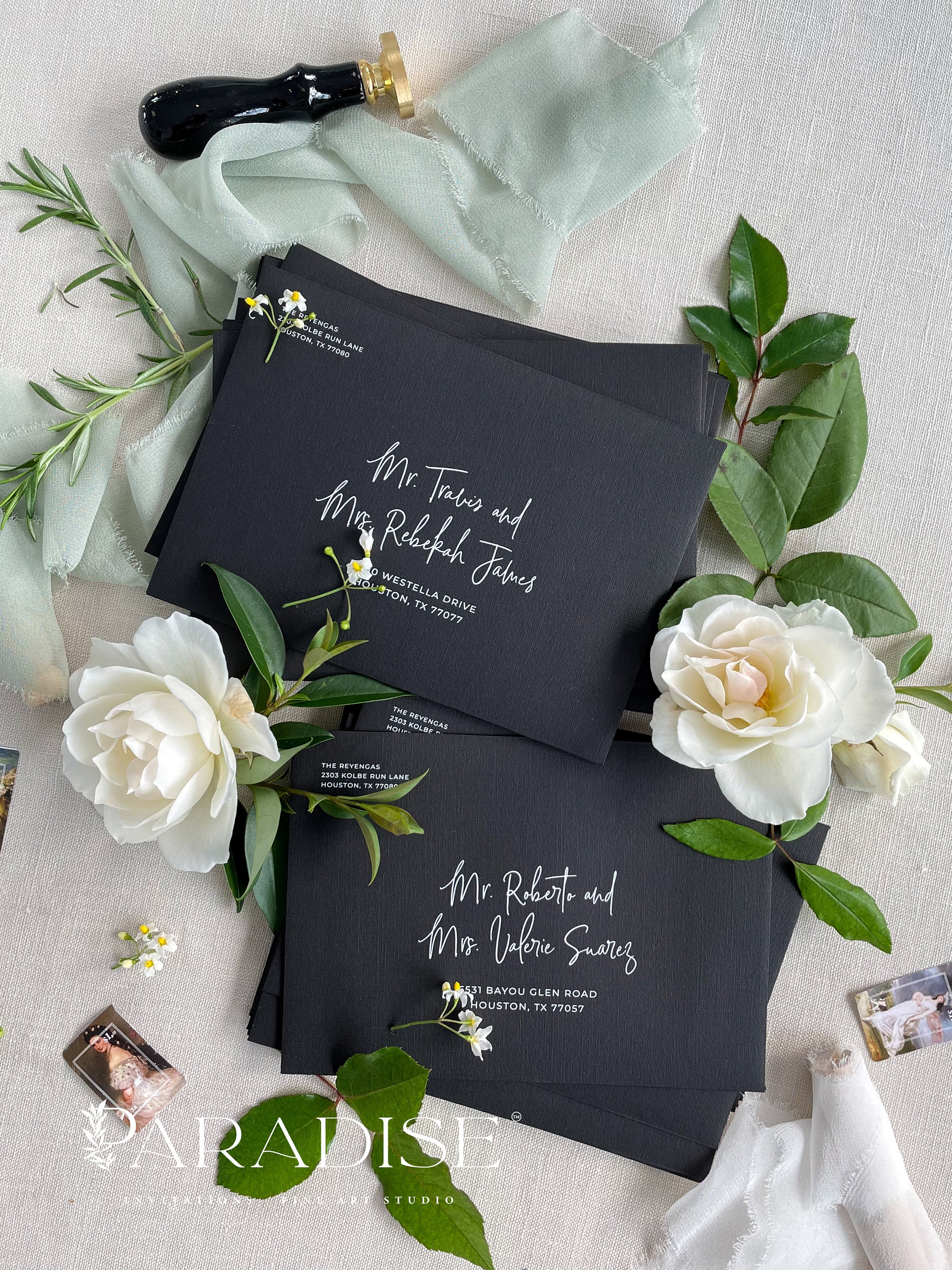 Coco Linen Noir Envelopes Pack of X50 Premium Envelopes - Etsy