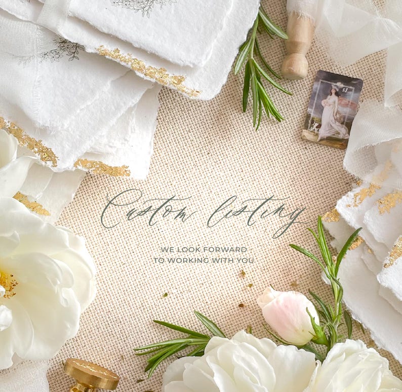 Handmade Paper Off-white X15 Invites, X15 Off-white Envelopes ...