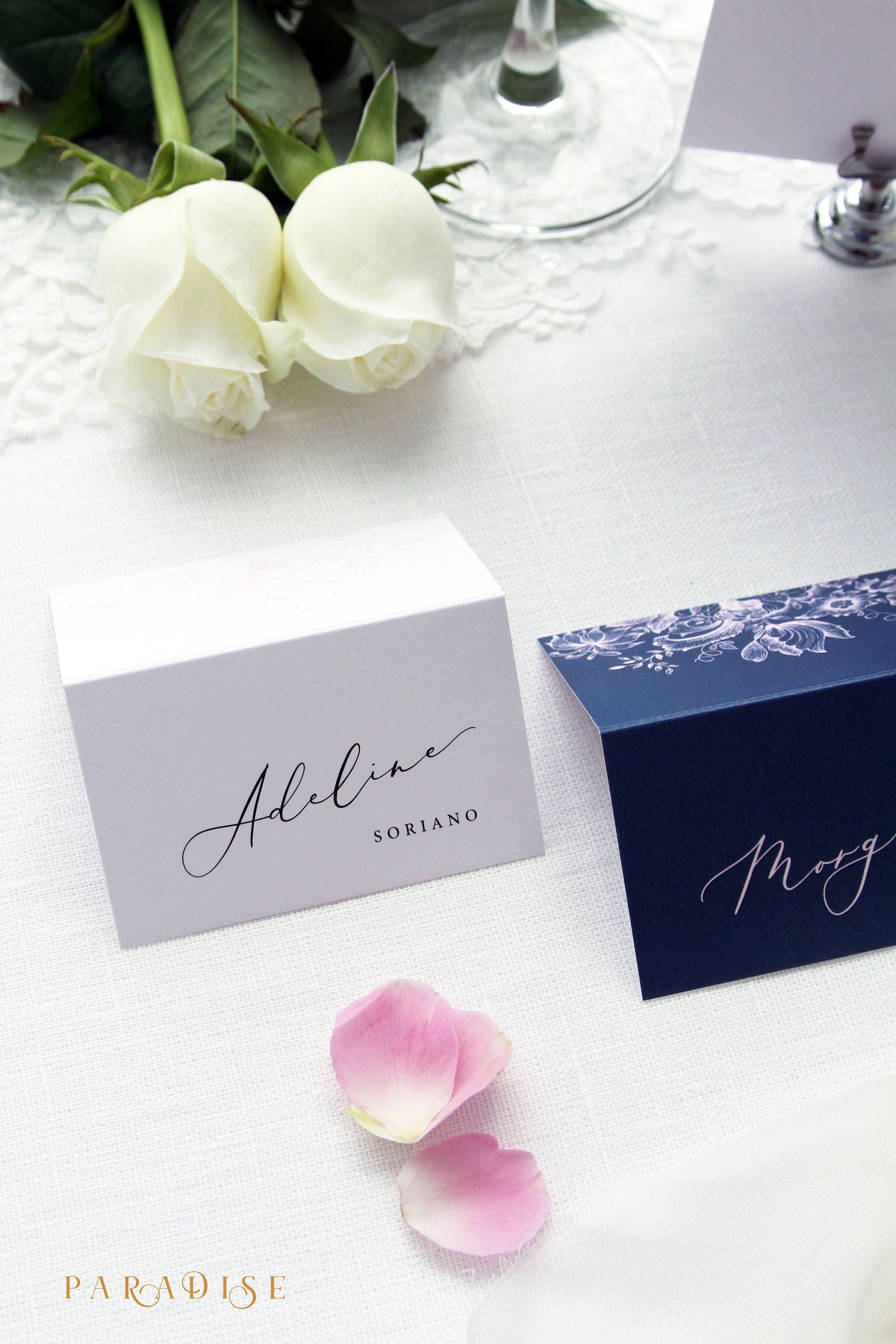 Adlin 2 Place Cards Printable Place Cards or Printed Place - Etsy Australia
