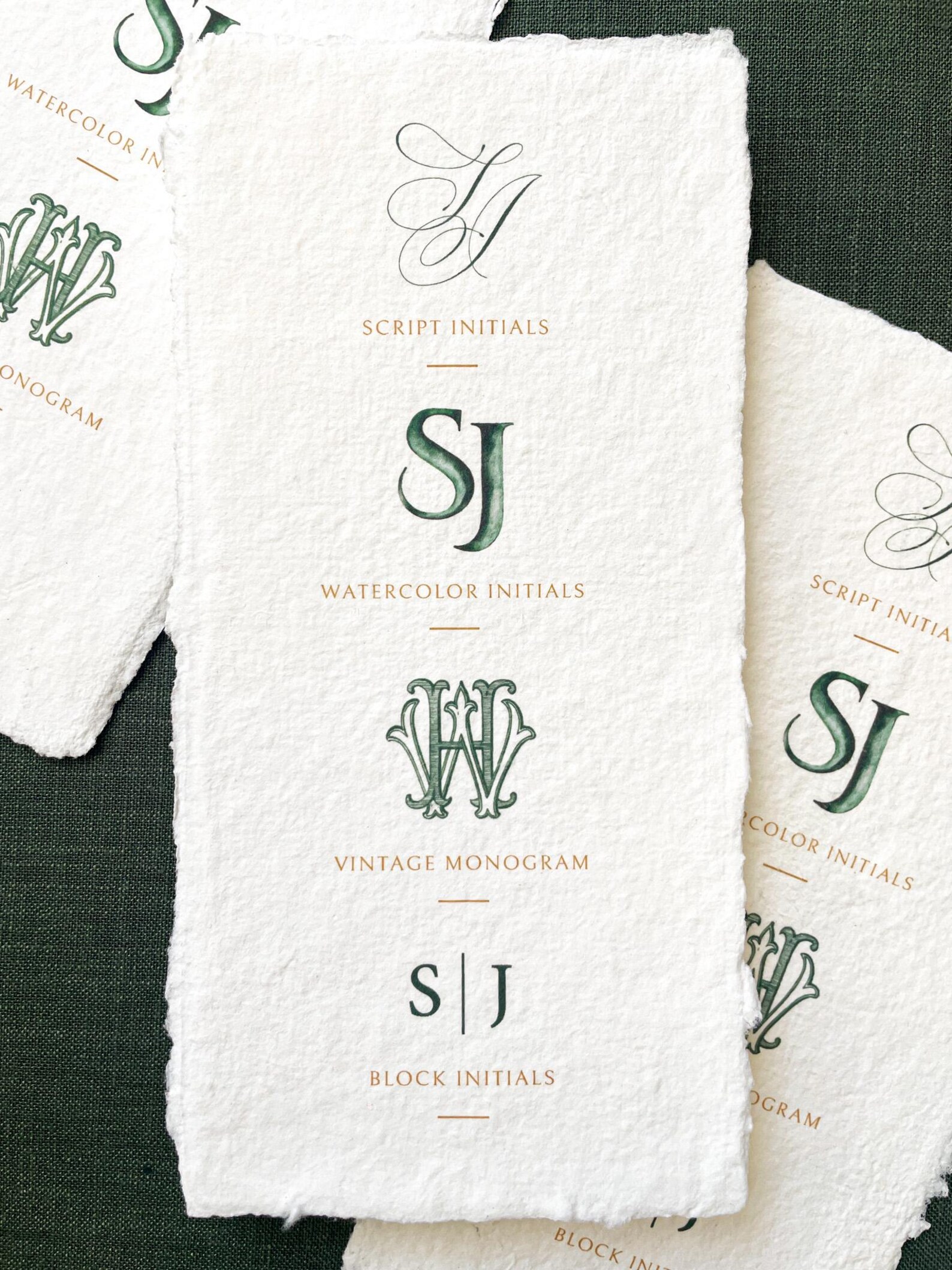 Embossed Handmade Paper Menus | Wax Seals With Dry Petals | Custom ...